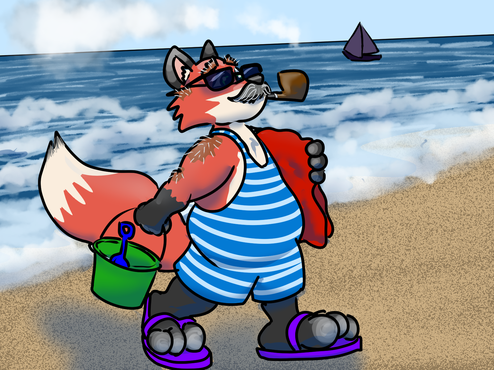 Beach weather – Cavendish Fox